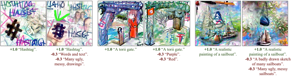 CLIPDraw: Exploring Text-to-Drawing Synthesis